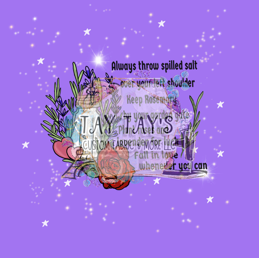 Luck Panel – Tay Tay’s Custom Fabric & More LLC